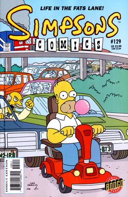 Simpsons Comics 129 - Wikisimpsons, the Simpsons Wiki